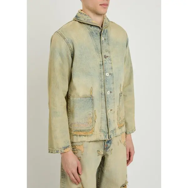 Kenzo Vintage-washed Denim Jacket