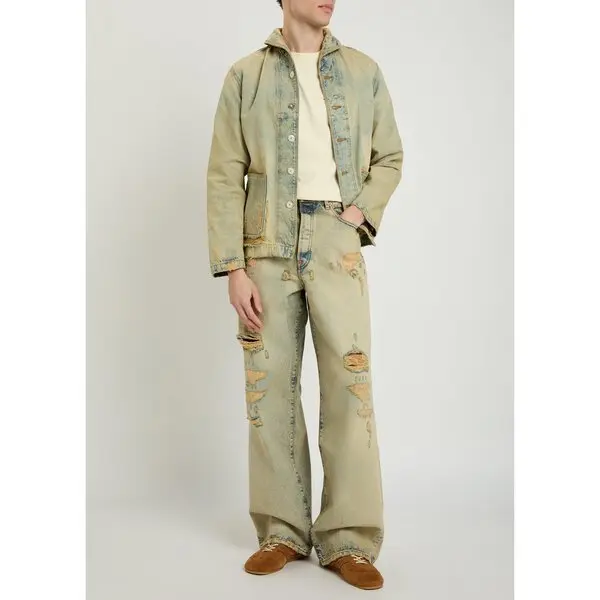 Kenzo Vintage-washed Denim Jacket
