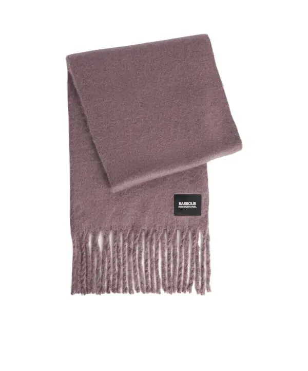 Barbour Mauve Scarf