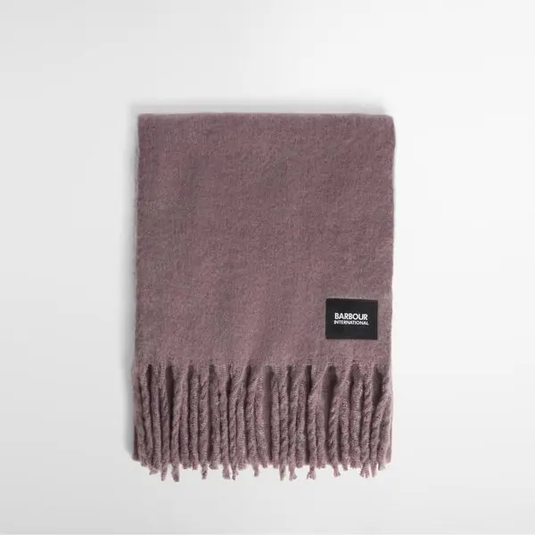 Barbour Mauve Scarf