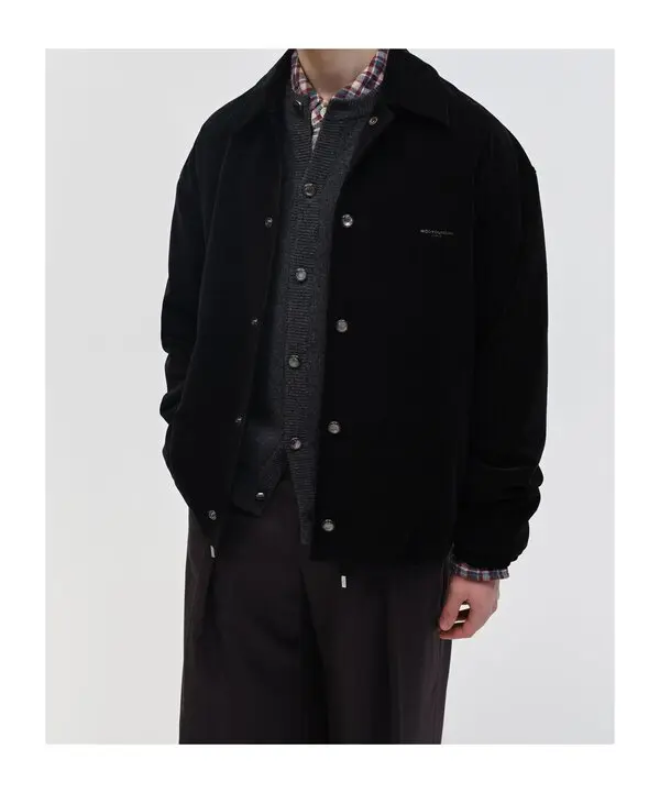 WOOYOUNGMI Velvet Chore Jacket