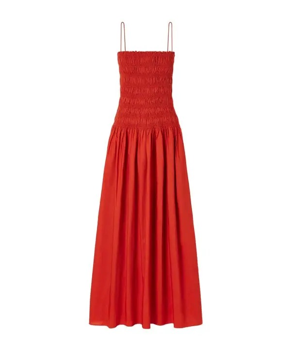 Matteau Shirred Maxi Dress