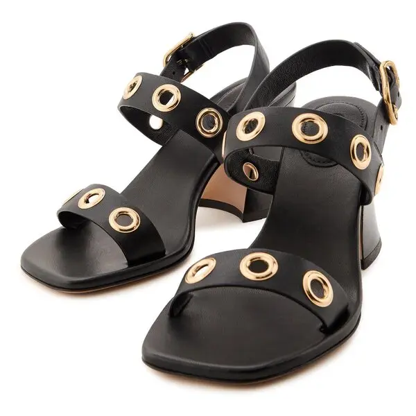 Chloé Leather Heeled Sandals