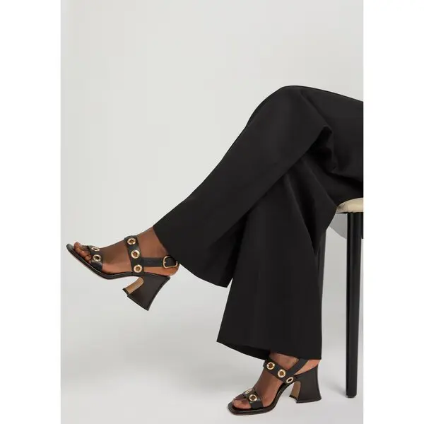 Chloé Leather Heeled Sandals