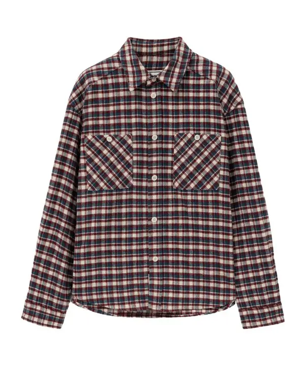 WOOYOUNGMI Plaid Wool Shirt