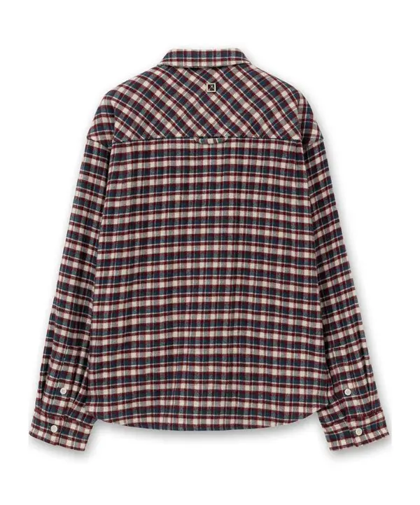 WOOYOUNGMI Plaid Wool Shirt