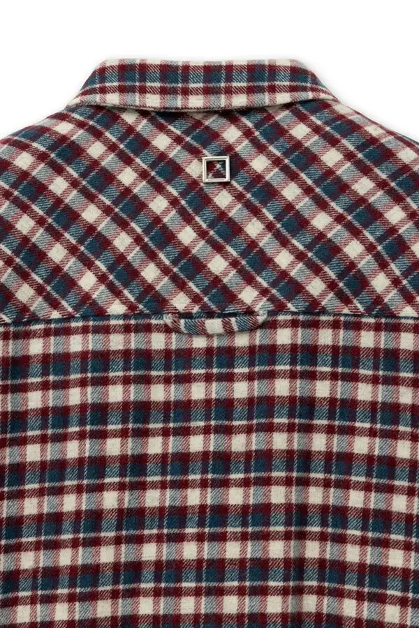 WOOYOUNGMI Plaid Wool Shirt