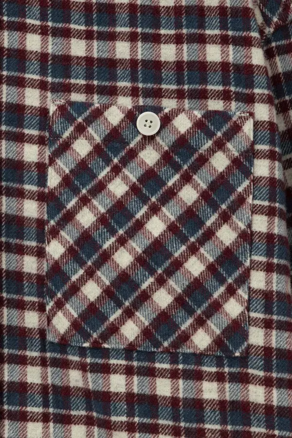 WOOYOUNGMI Plaid Wool Shirt