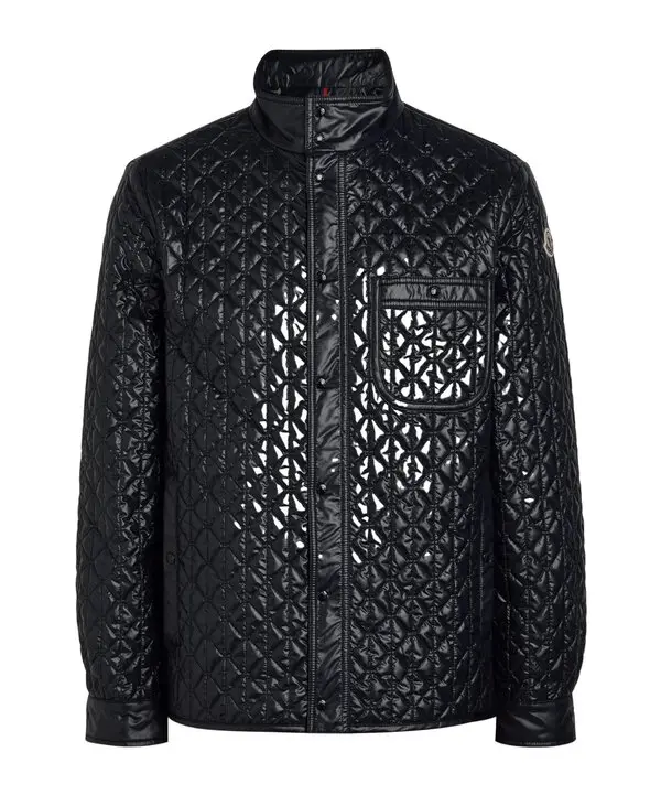 Moncler Minimalist Zip-up Down Jacket