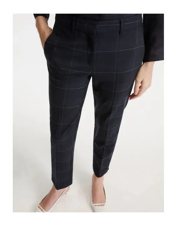 Marella Stretch Trousers With Ankle Slits