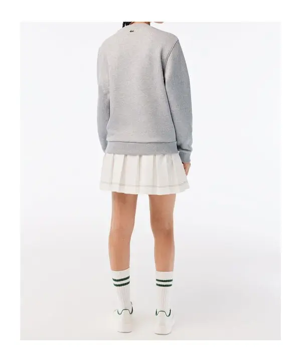 Lacoste Loose Fit Organic Cotton Fleece Sweatshirt