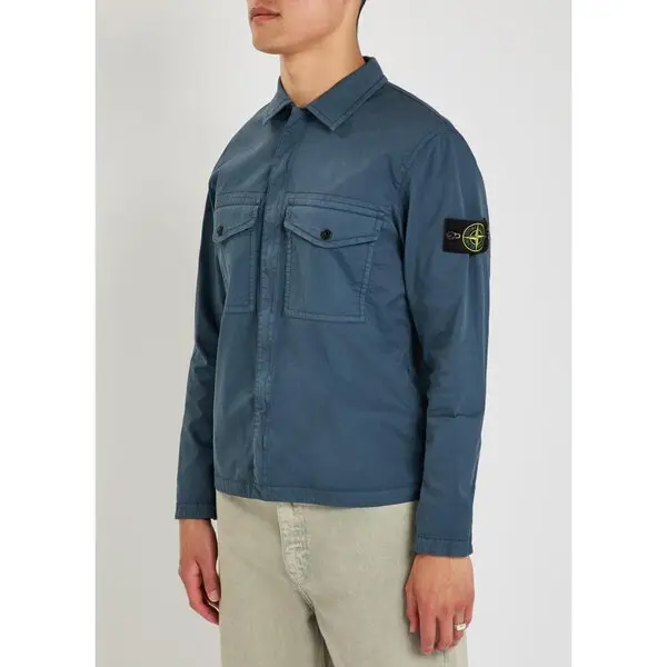 Stone Island Lapel Shirt-style Coat