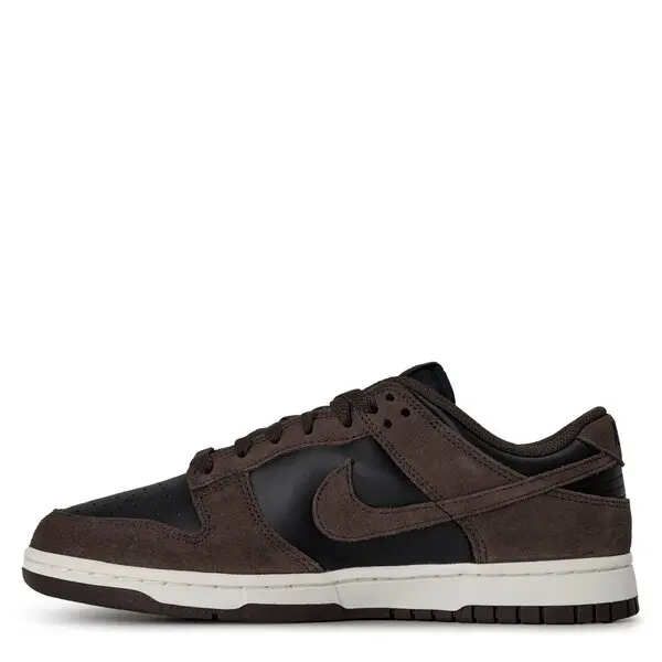 Nike Low Leather Trainersw - Black