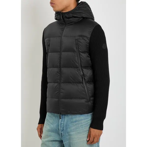 Moncler Hooded Patchwork Jacket