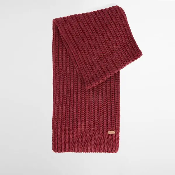 Barbour Knitted Beanie And Scarf Set