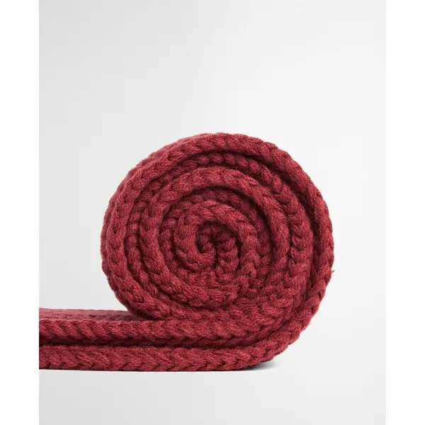 Barbour Knitted Beanie And Scarf Set