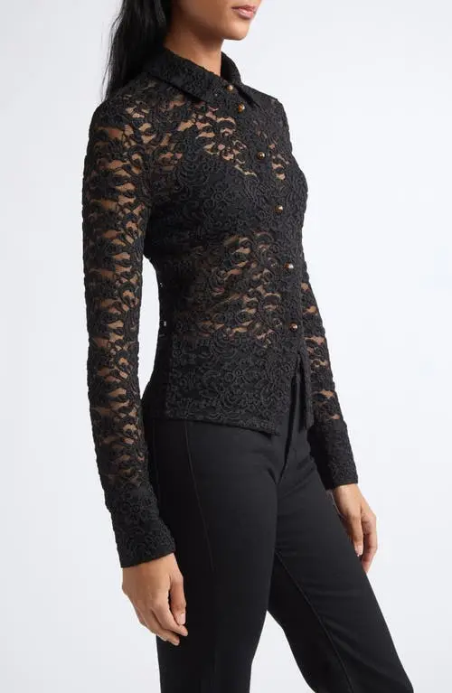 Veronica Beard Wittaker Lace Shirt