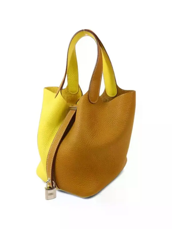 Hermès Pm Picotin Leather Tote Bag