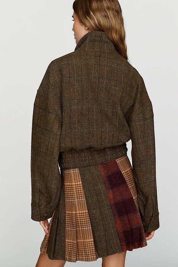 ROWING BLAZERS 100% Wool Funnel Neck Jacket