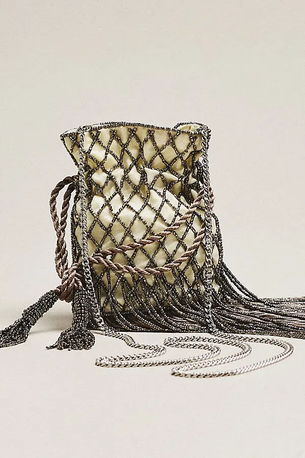 Maeve Cched Rope & Frg Pouch