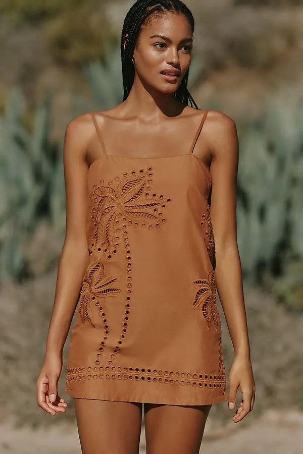 MALAI Coco Bloom 100% Cotton Mi Dress