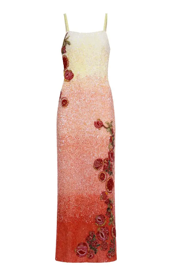LA FUORI Sunset Sorbet Maxi Dress - Multi