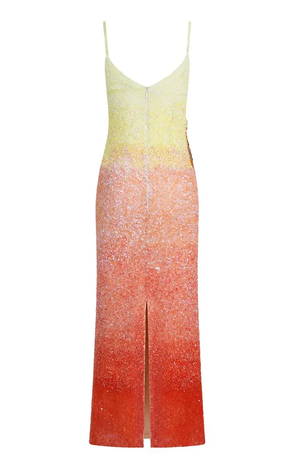 LA FUORI Sunset Sorbet Maxi Dress