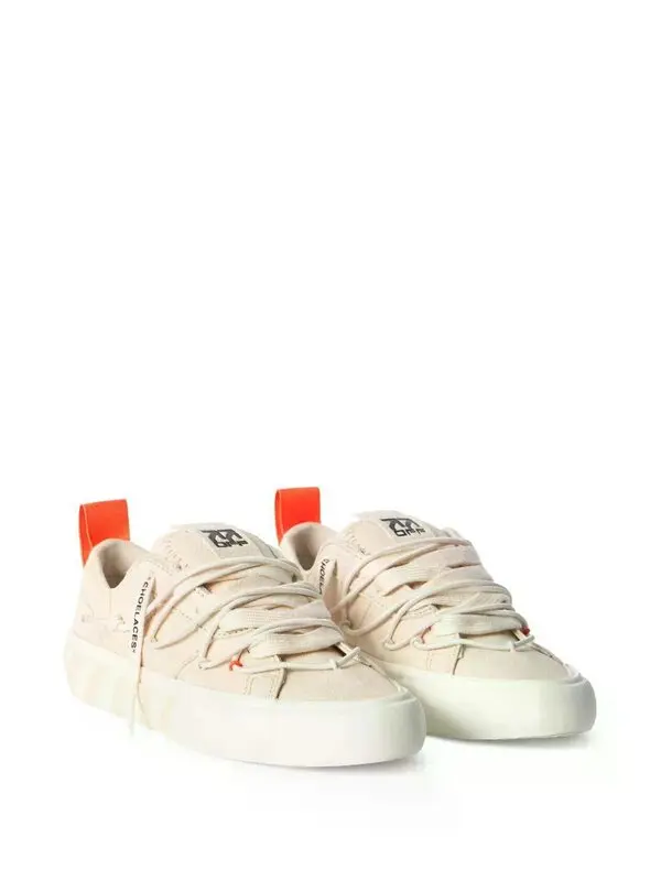 L/AB C/O OFF-WHITE Tape Vulcanized Sneakers