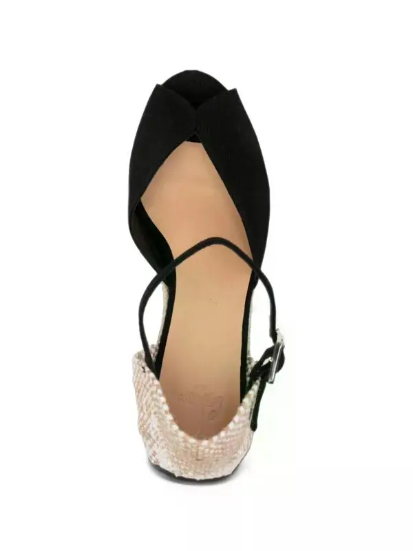 CastaÑer Bianca Wedge Sandals