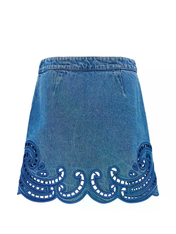 Ulla Johnson Cadiz Cut-out Mini Skirt