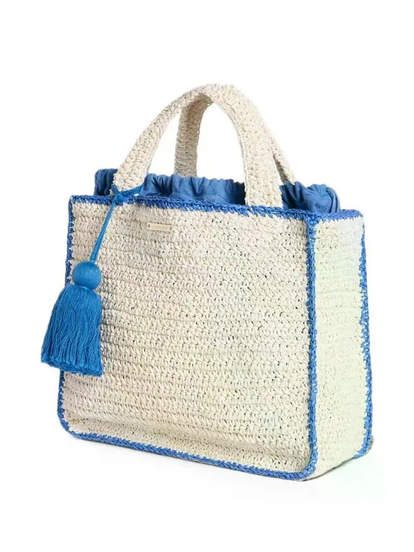 Momoni Mini Maguej Raffia Tote Bag