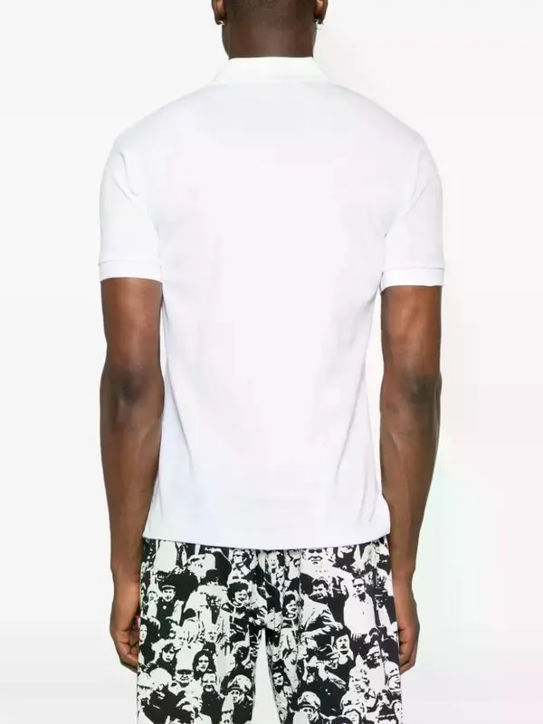 Play Comme Des Garcon Heart-patch Polo Shirt