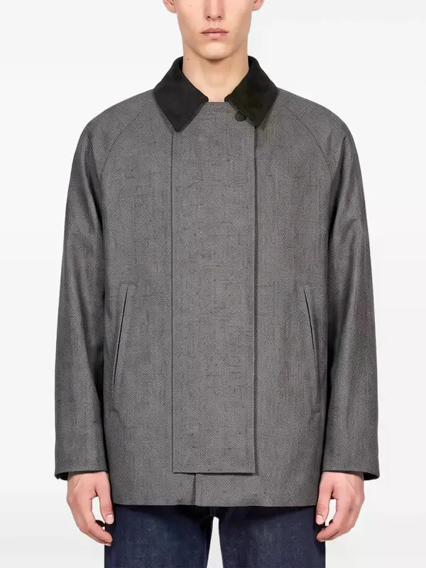 HEVO Poggiardo Shirt Jacket - Grey