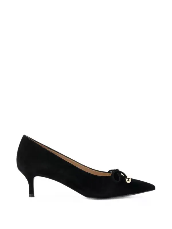 Furla Poppy Bow-detail Heeled Pumps