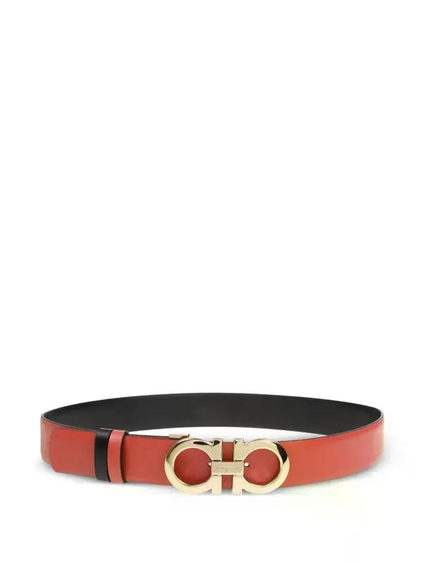 FERRAGAMO Gancini Reversible Leather Belt