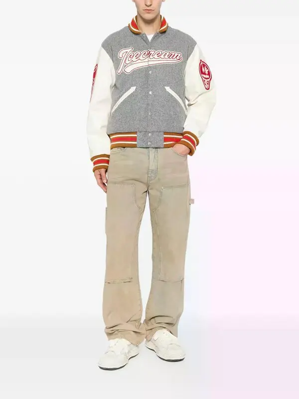BILLIONAIRE BOYS CLUB Logo-patch Bomber Jacket