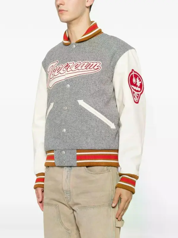 BILLIONAIRE BOYS CLUB Logo-patch Bomber Jacket