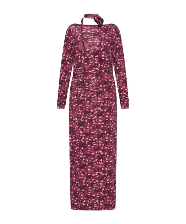 Marella Long Stretch-jersey Dress