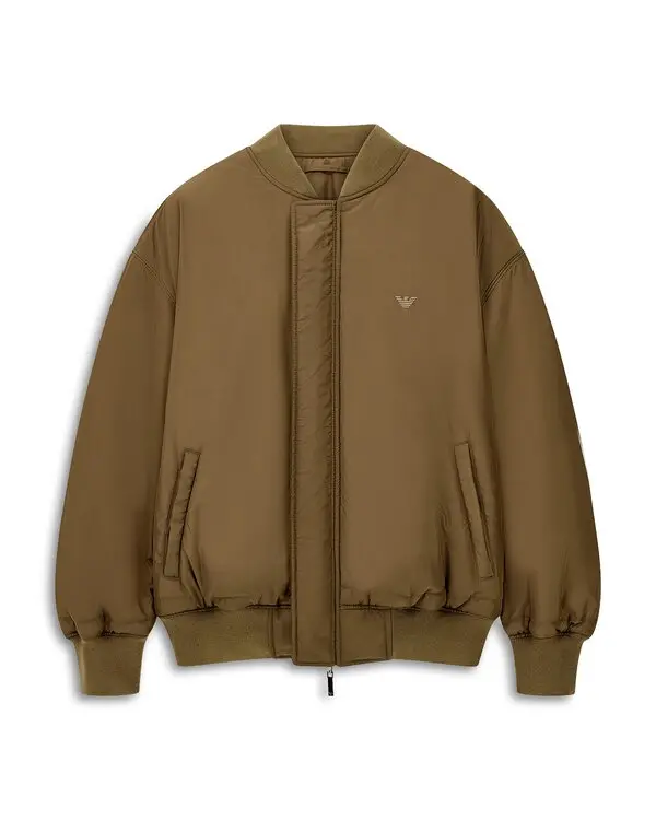 Emporio Armani Reversible Padded Military Bomber Jacket