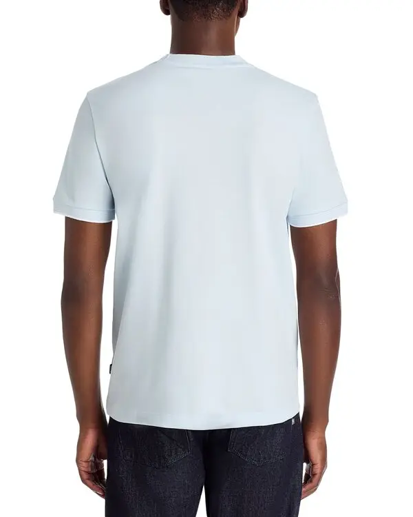 BOSS Thompson 233 Cotton Tee - Open Blue