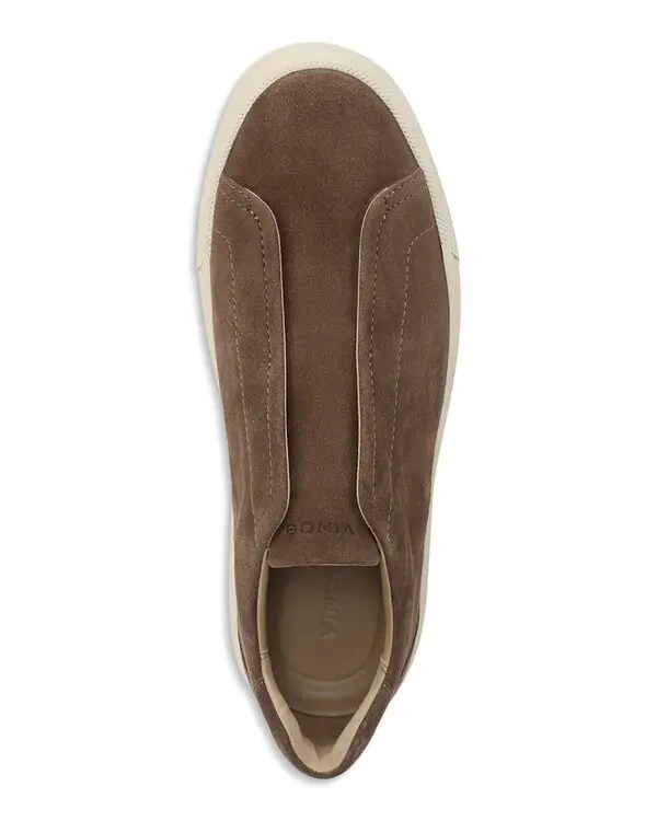 Vince Lakewood Suede Low Top Sneakers
