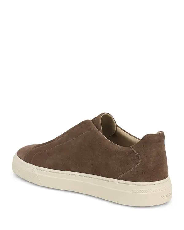 Vince Lakewood Suede Low Top Sneakers