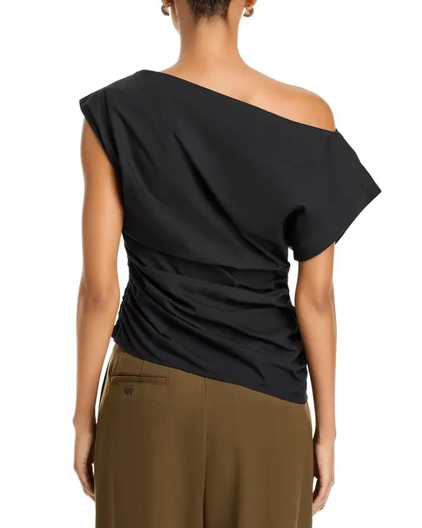 A.L.C. Nara Ruched Asymmetric Top