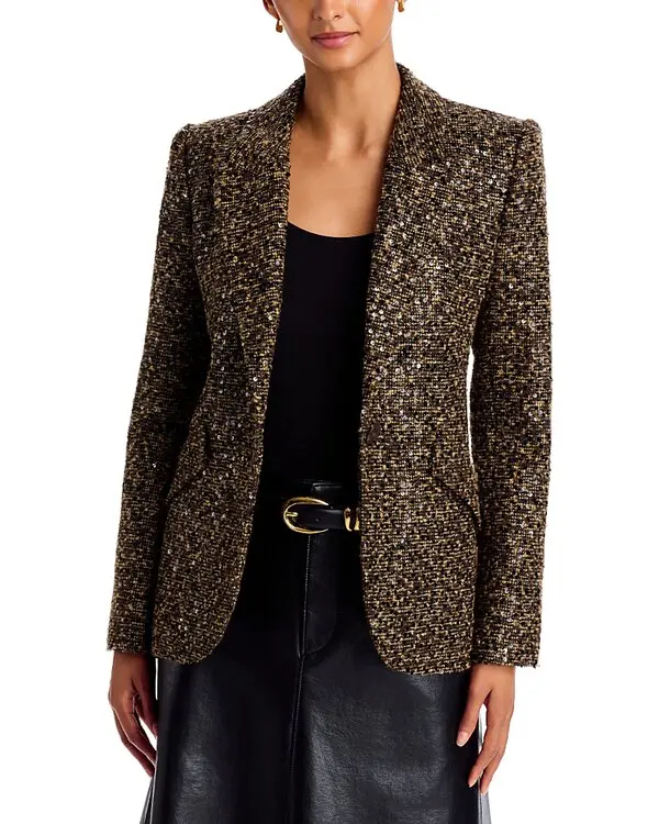 L'AGENCE Chamberlain Sequin Blazer