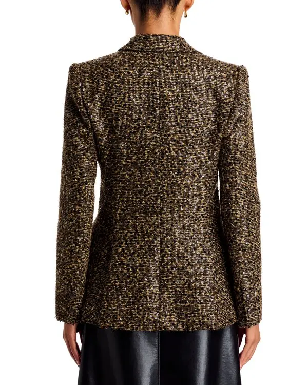 L'AGENCE Chamberlain Sequin Blazer