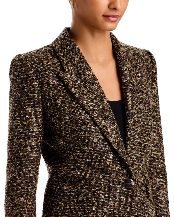 L'AGENCE Chamberlain Sequin Blazer
