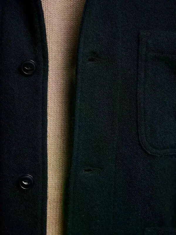 MERZ B. SCHWANEN Button-up Shirt Jacket
