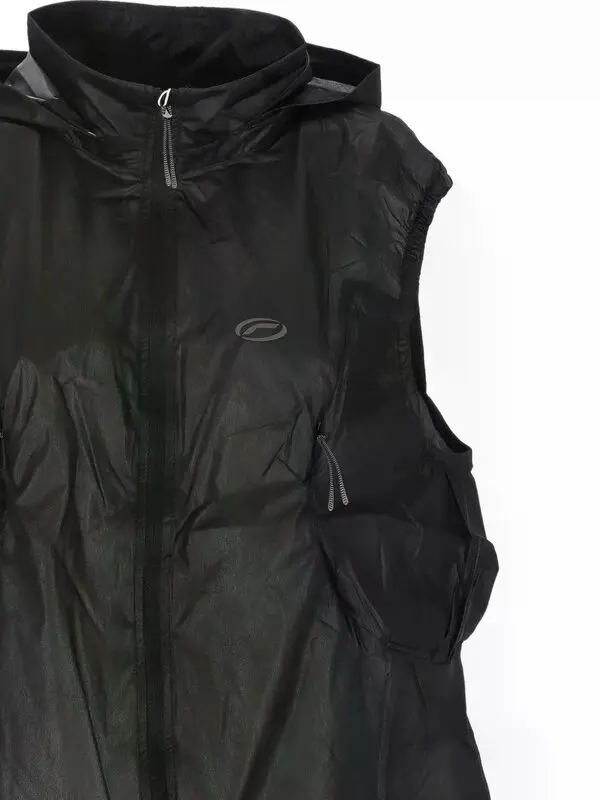 OPTIMISTIC RUNNERS Hooded Sleeveless Gilet