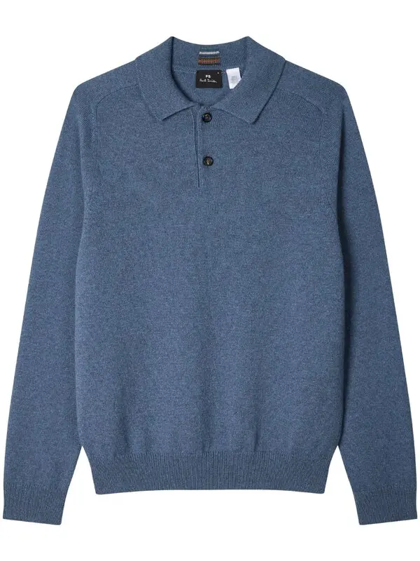 Paul Smith Merino Wool Mini Sweater - Navy