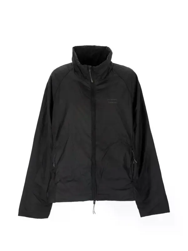 OPTIMISTIC RUNNERS Logo-print Raglan-sleeve Jacket